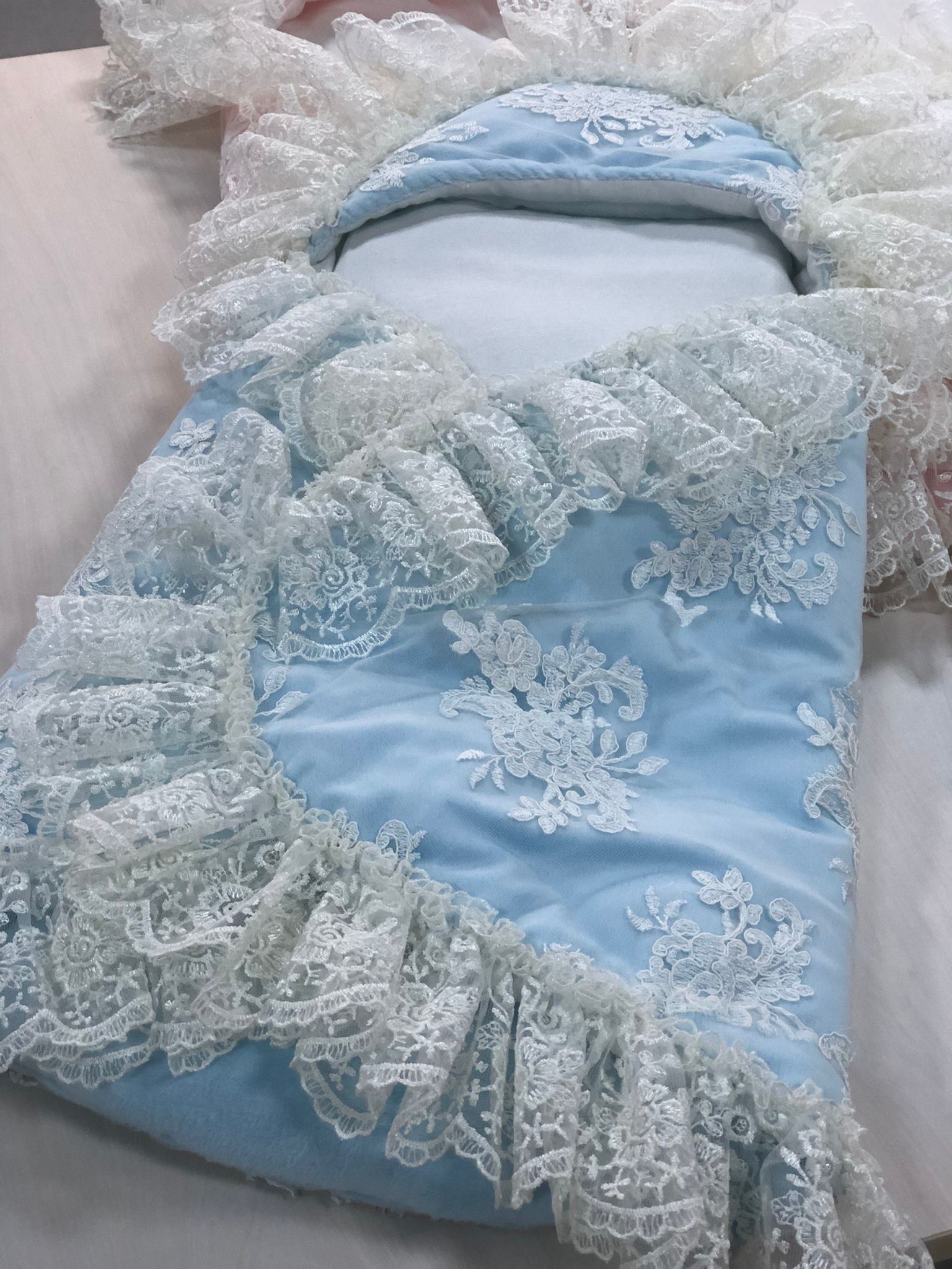 Baby Lacey Bunting – Layla's Boutique